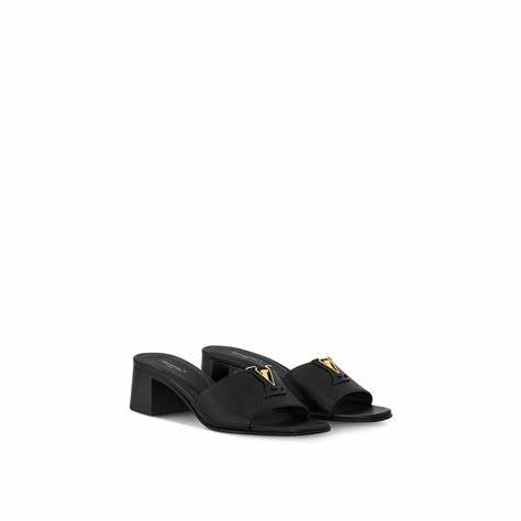 CAPRI HEEL BLACK MULE L/V WOMEN